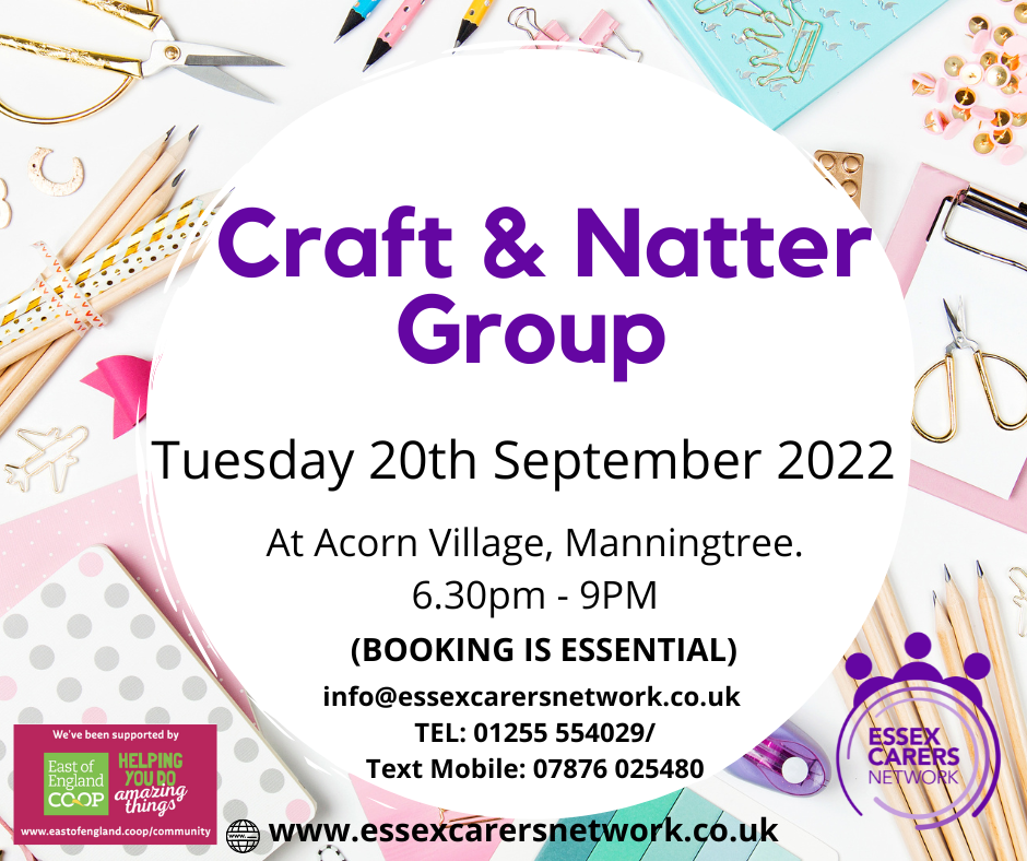 Craft & Natter Group - Essex Carers Network