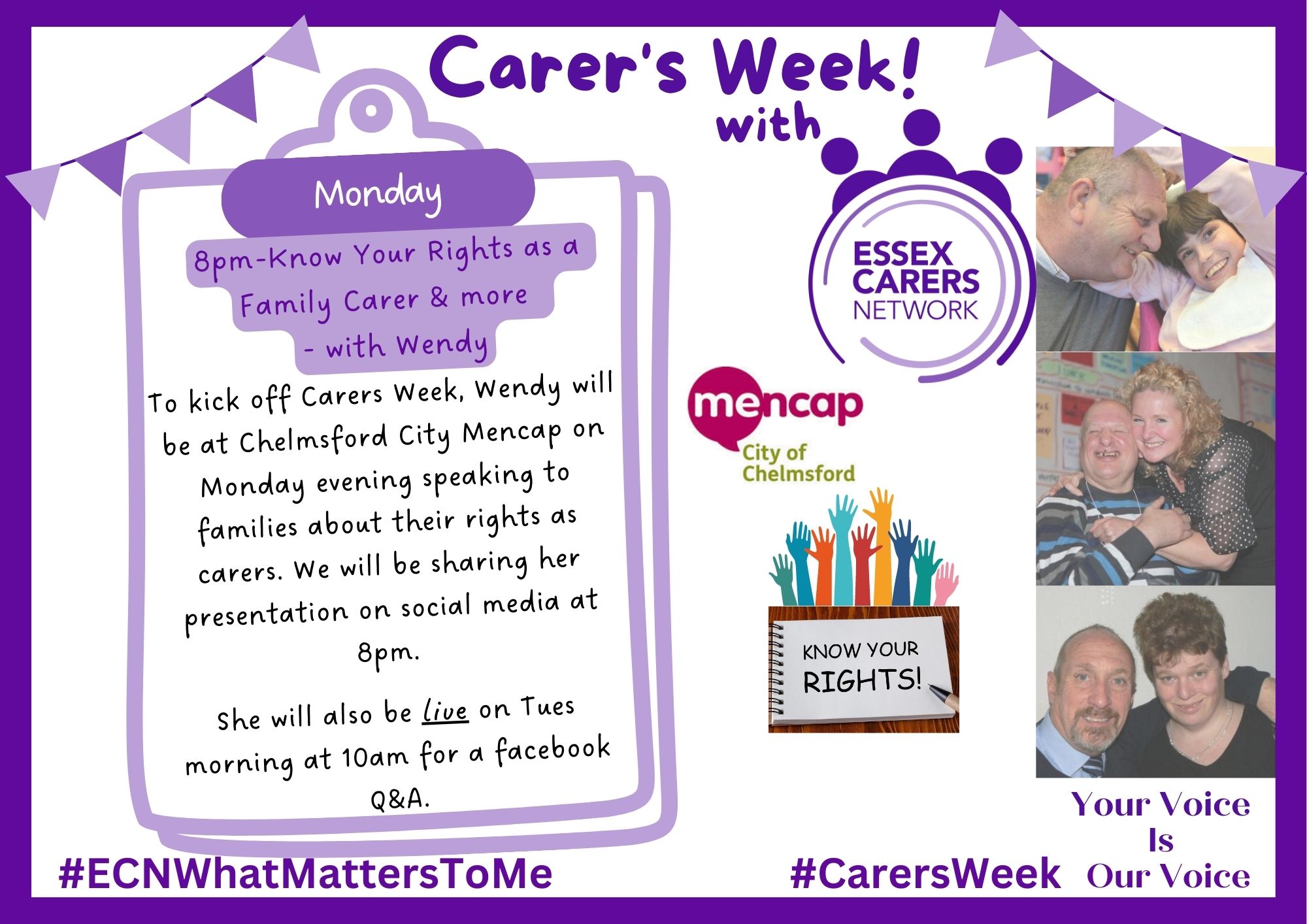 Carers Week 5th-11th June 2023 - Essex Carers Network
